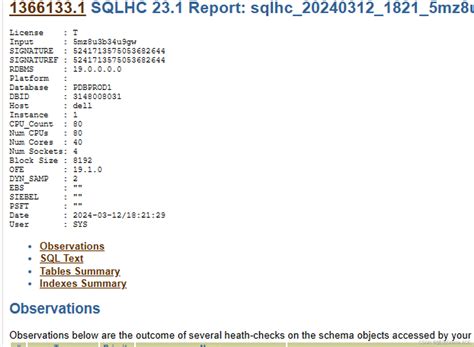 介绍oracle的sql调化健康检查脚本（sqlhc） Csdn博客