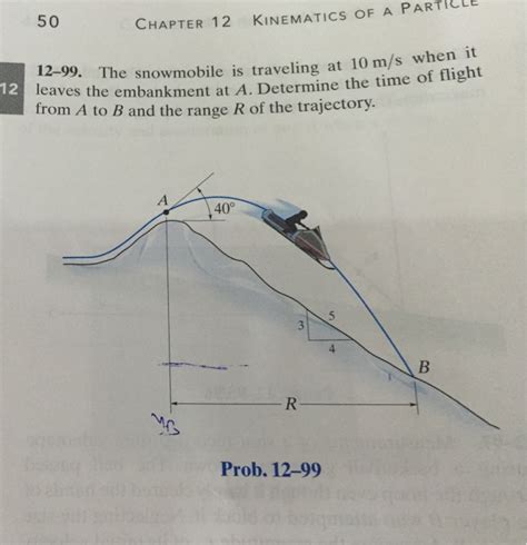 solved particle chapter 12 kinematics of a 50 12 99 the