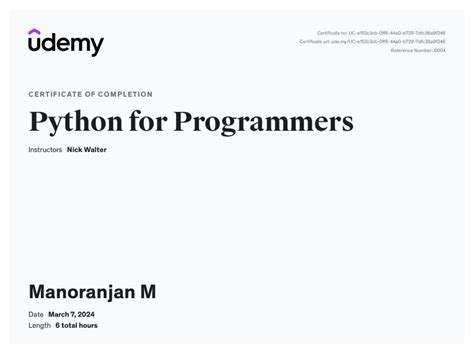 Manoranjan M On Linkedin Python Udemy Programming Learningneverstops