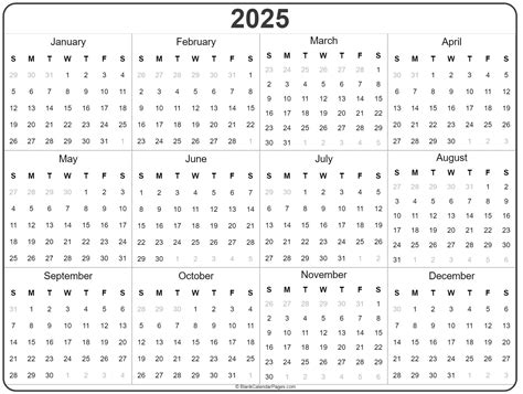 Printable Yearly Calendar 2023 And 2024