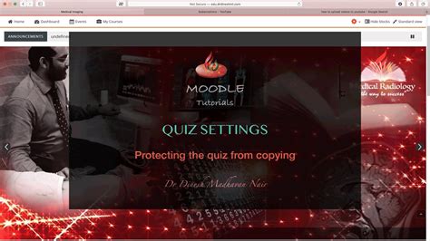 How To Protect Moodle Quiz From Unauthorised Copying Youtube