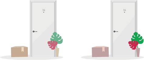 Delivery Parcel Object Illustration Vector Parcel Object