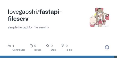 Fastapi Fileservmainpy At Main · Lovegaoshifastapi Fileserv · Github