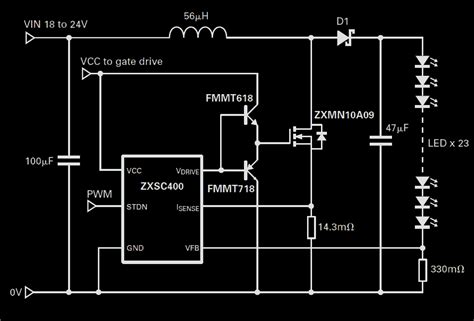 Illuminating White LEDs From Two Volt Cells