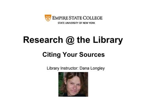 Citing Your Sources Workshop Slides Ppt