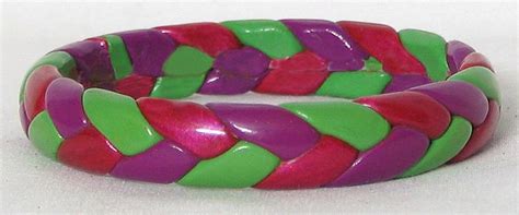 Colorful Braided Bangles