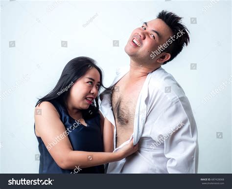 Man Woman Teasing Each Other Sex Stock Photo Shutterstock