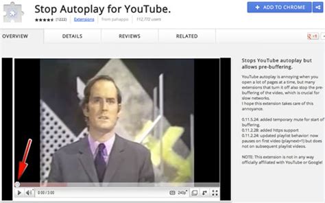 how to disable video autoplay for youtube videos hongkiat