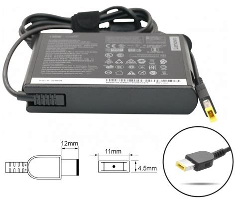 Зарядное устройство для ноутбука Lenovo IdeaPad Gaming ACH V A Вт Штекер