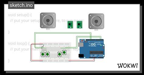 Step Motor Wokwi Esp32 Stm32 Arduino Simulator