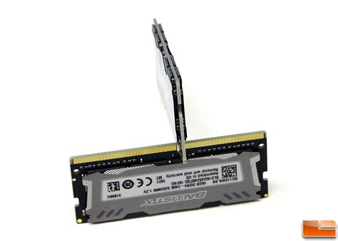 Crucial Ballistix Sport Lt 2400mhz Ddr4 Sodimm Memory Kit Review Legit Reviews