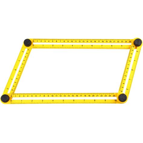 Professional Angle Template Tool Angle Measuring Tool Protractor Multi Angle Ruler Layout Tool