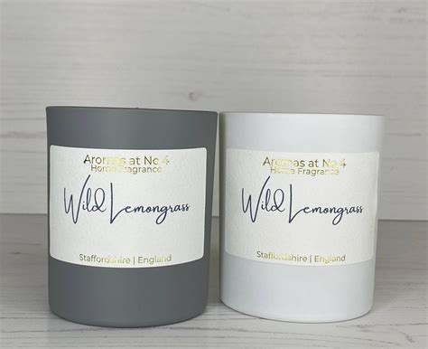 Wild Lemongrass Candle · Aromas At No 4