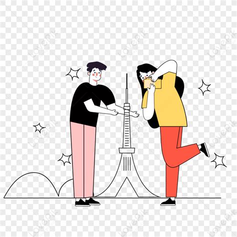 즉석 카메라로 셀프 서비스 사진 촬영 카메라 일러스트 사진 순간 사진기 Png 일러스트 무료 다운로드 Lovepik