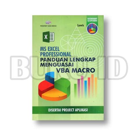 jual buku ms excel professional panduan lengkap menguasai vba macro kota tangerang buku id