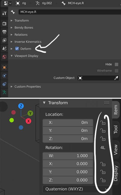 armature cannot assign vertex group to eye bone in riy rig