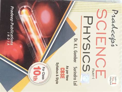 Pradeep Science Physics Part I For 10th Class As Per New Syllabus And Style 2018 19 Edition Pradeep Science Physics Part I For 10th Class As Per New Syllabus And Style 2018 19 Edition