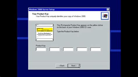 Microsoft Windows 2000 Server Installation Tutorial