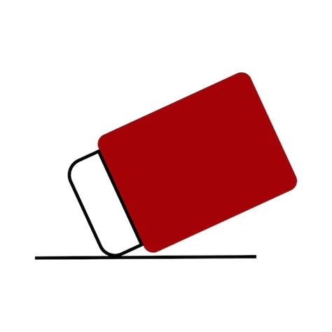 Premium Vector Eraser Icon Flat Illustration Of Eraser Vector Icon For Web