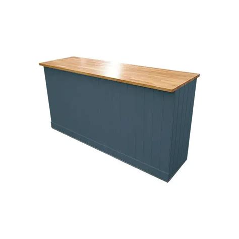 Oak Top Bar Section Eventex Exhibition Furniture Hire Uk