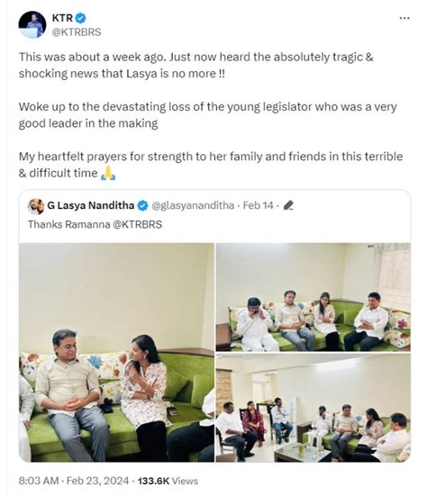 Lasya Nanditha Car Accident Telangana Mla G Lasya Nanditha Car Accident Update तेलंगाना में