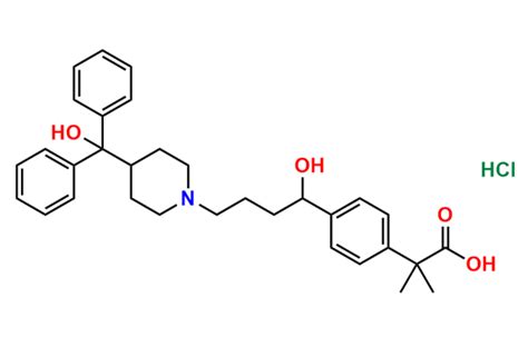 Fexofenadine Hydrochloride Cas No 153439 40 8 Na