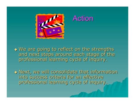 Deepening Our Understanding Of The Professional Learning Cycle June