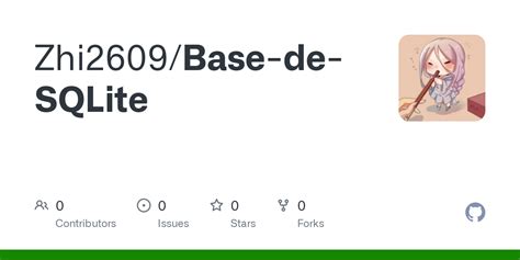 github zhi2609 base de sqlite