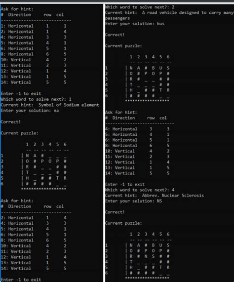 Solved PUZZLE SOLVER C PROGRAMMING LANGUAGE You Are Going Chegg Com