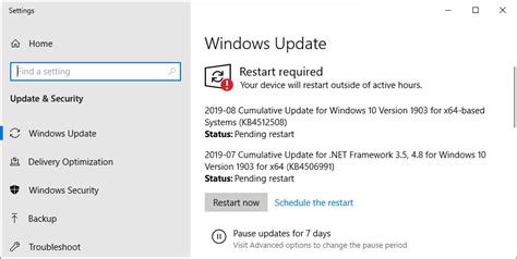 Windows Users Report Errors Installing KB Update