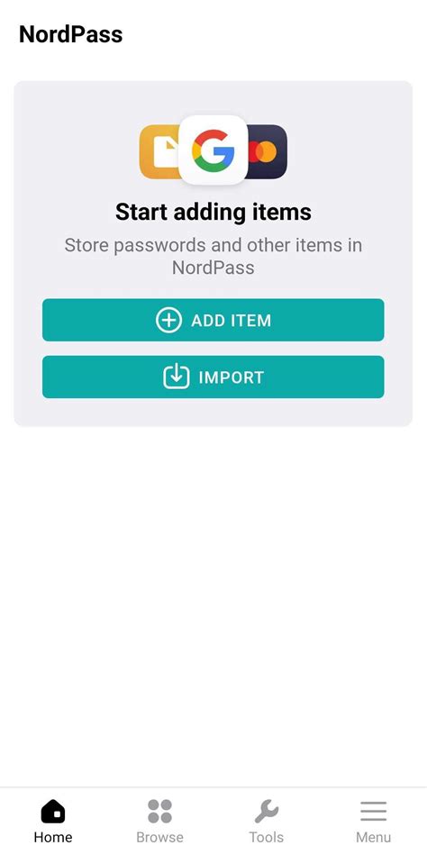 Using Nordpass Mobile Application Nordpass