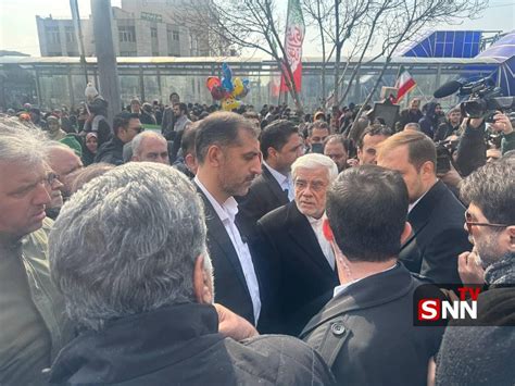 حضور عارف معاون اول رئیس‌جمهور در راهپیمایی ۲۲ بهمن عکس