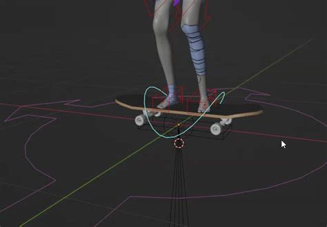 How To Have Double Root Bones For Rigging A Skateboard Animation And Rigging Blender