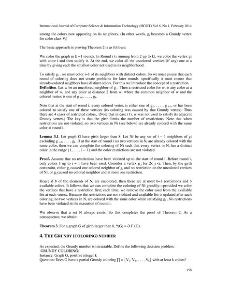 A Linear Algorithm For The Grundy Number Of A Tree Pdf