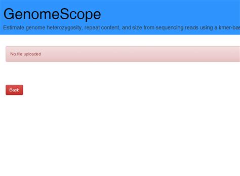 Genomescope Website Doesn T Work Issue Schatzlab Genomescope GitHub