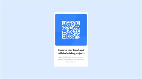 Frontend Mentor Responsive QR Code Using React And Tailwind Coding Challenge Solution