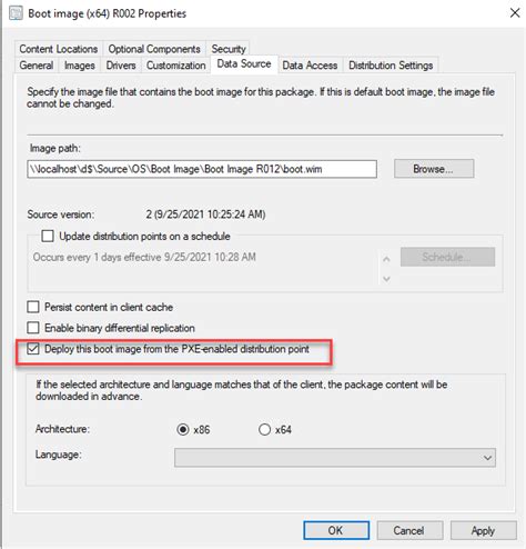 how to customize modify boot image configuration manager manishbangia