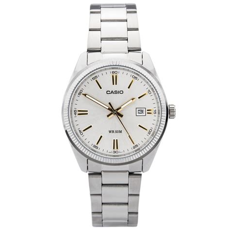 Jual Casio Original Pria Mtp 1302d 7a2vdf Stainless Steel Strap Shopee Indonesia