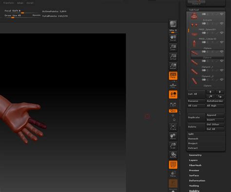 Why Cant I Merge These Subtools ZBrushCentral