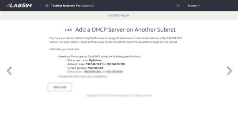 Solution 4 4 5 Add A Dhcp Server On Another Subnet Lab Studypool