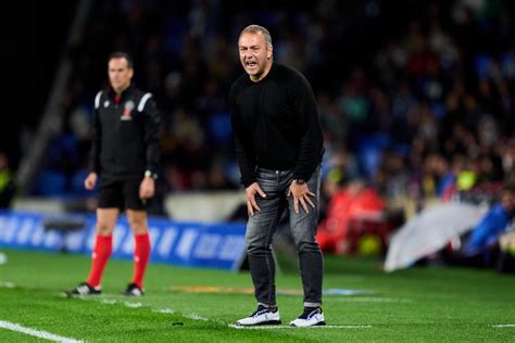 Referees Response To Hansi Flick After Barcelonas Disallowed Goal Why Would We Make That Up