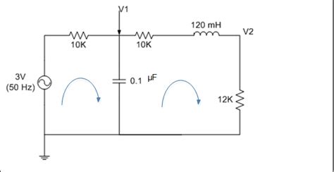 Solved Find The Theoretical Voltage At Each Node Using Mesh Chegg Com