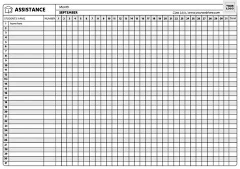 Free Editable Class List Templates Free Editable Class List Templates