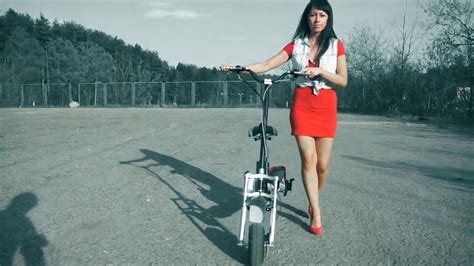 Трехскоростной мотосамокат Икс-ТРИ + Honda GX35 - YouTube