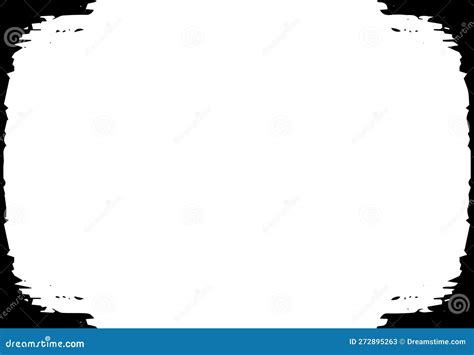 Grunge Border Vector Texture Background Abstract Frame Overlay Stock Image Image Of Cracked