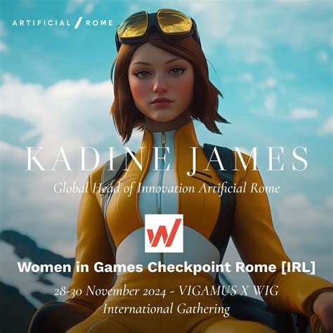 kadine james on linkedin artificialrome unrealengine womeningames