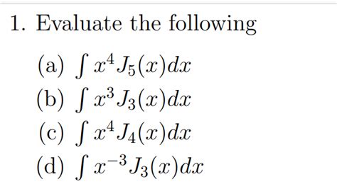 Solved Evaluate The Chegg