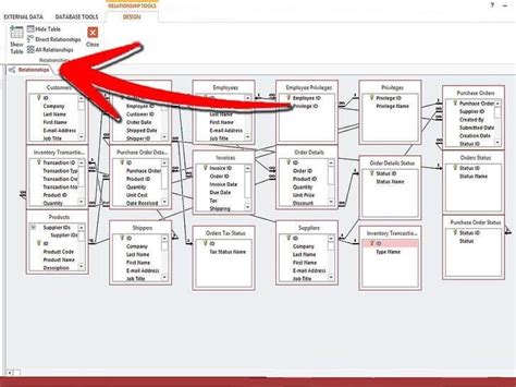 Understanding Microsoft Access Database Relationships Rdbms Artofit