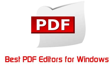 Best PDFs Editor Tools For Windows Free PDF Editor Online