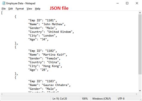 json to excel online tutorials library list